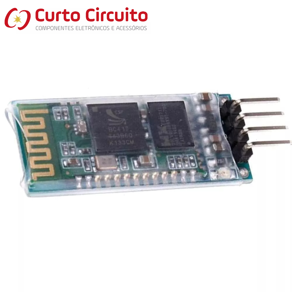 Módulo Bluetooth Hc-06 Transciver Rs232/bluetooth Slave | Shopee Brasil