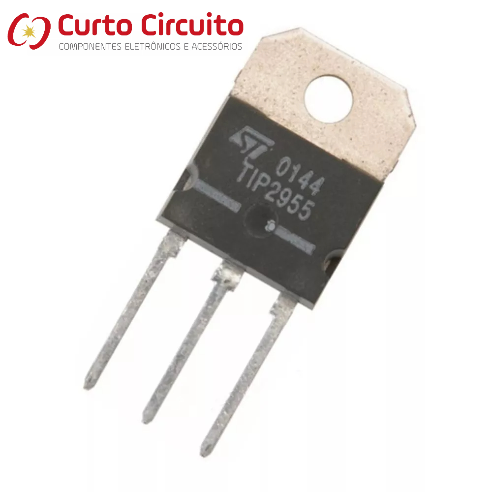 Transistor Bipolar PNP - TIP2955 | Shopee Brasil