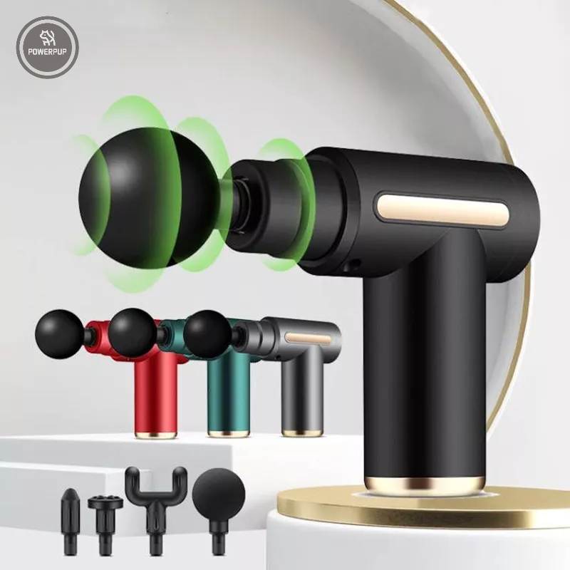 Pistola Massageadora Muscular Corporal Elétrica Profissional Massage Gun OriginalPistola ...