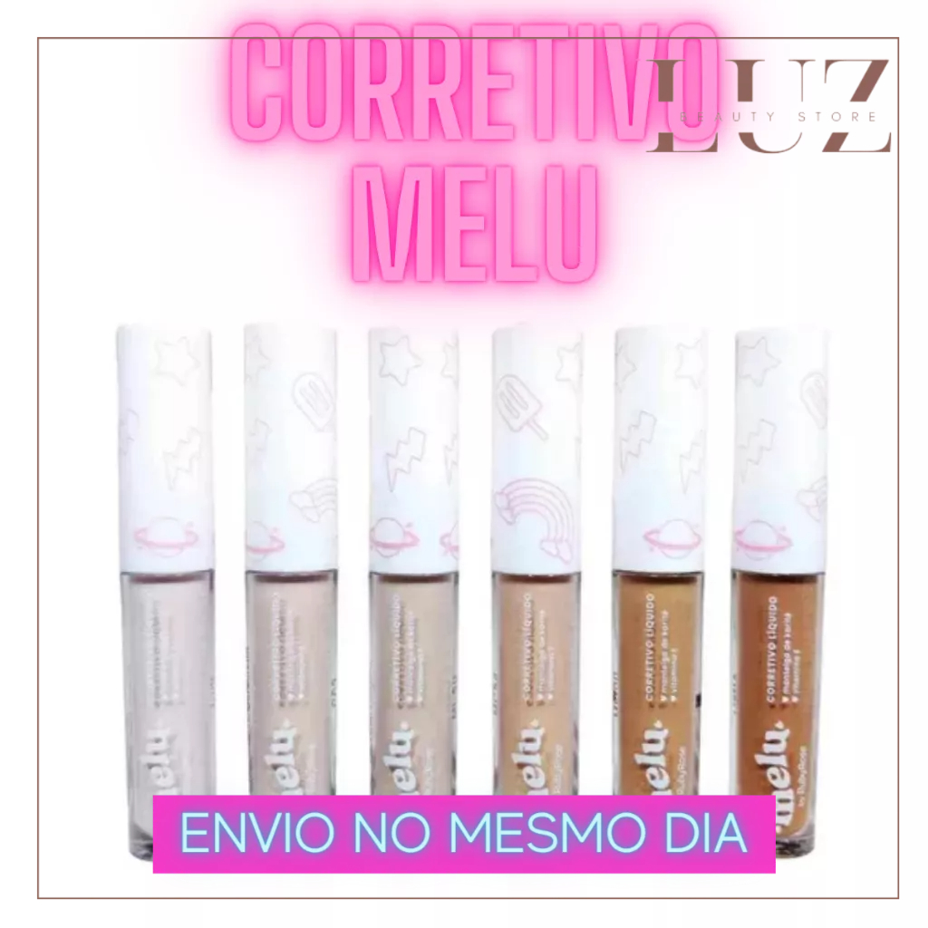 Corretivo Liquido Melu by Ruby Rose | Shopee Brasil