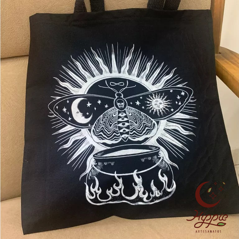 Bolsa Feminina Praia Ecobag Eclipse - Preta | Shopee Brasil