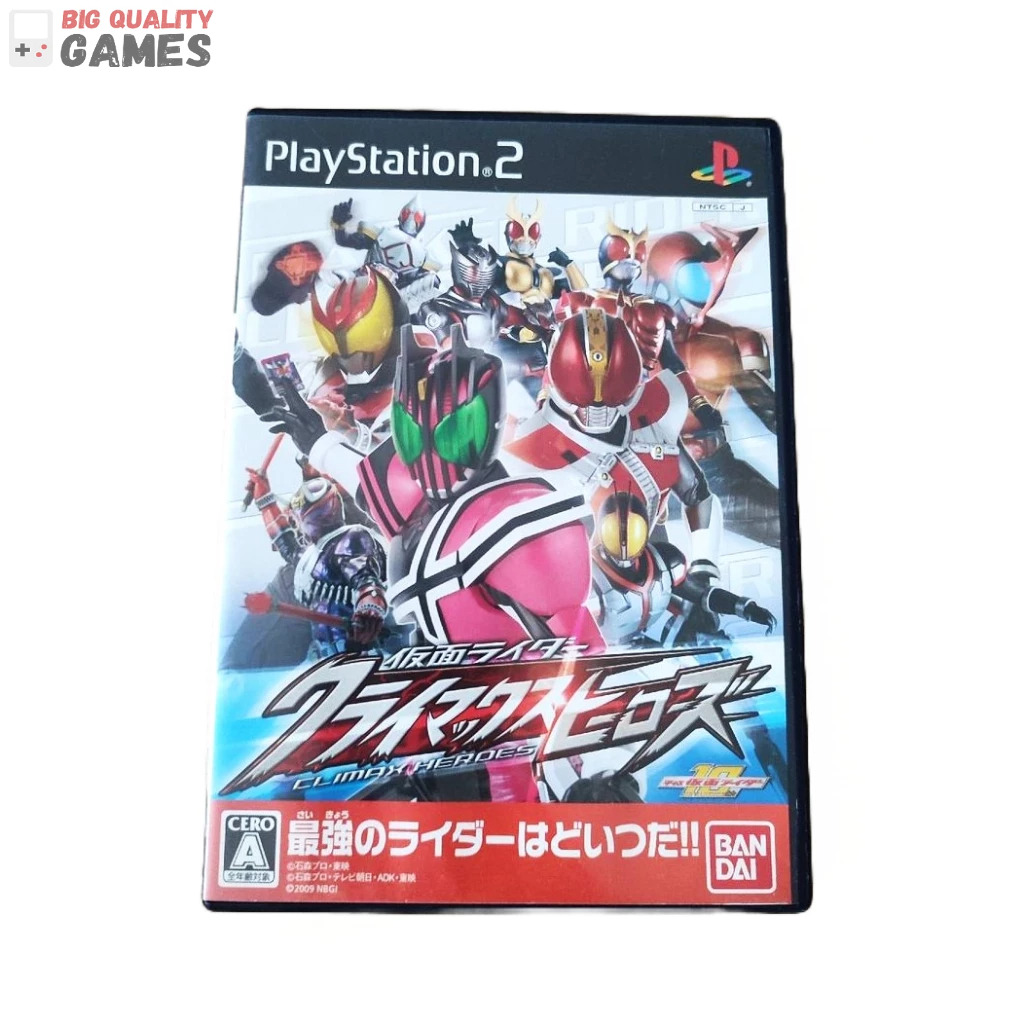 PS2 - Kamen Rider Climax Heroes - Japonês Completo | Shopee Brasil