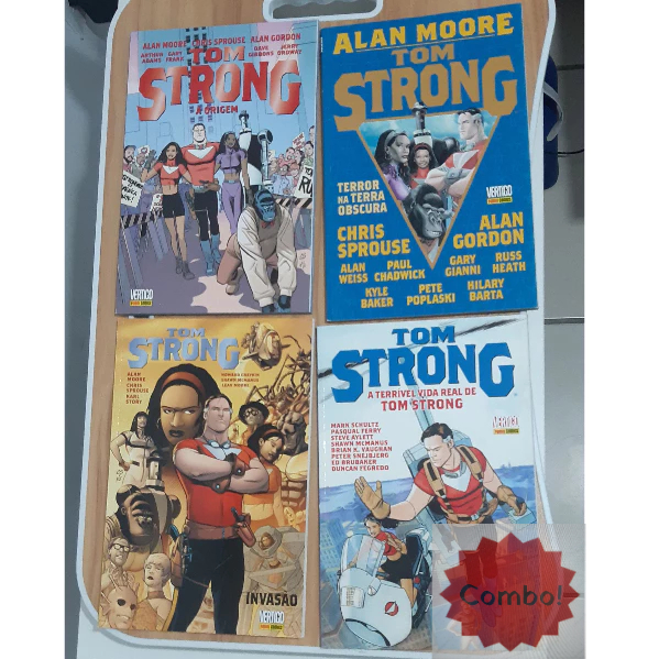 Tom Strong (Conjunto com 4 Volumes) | Shopee Brasil