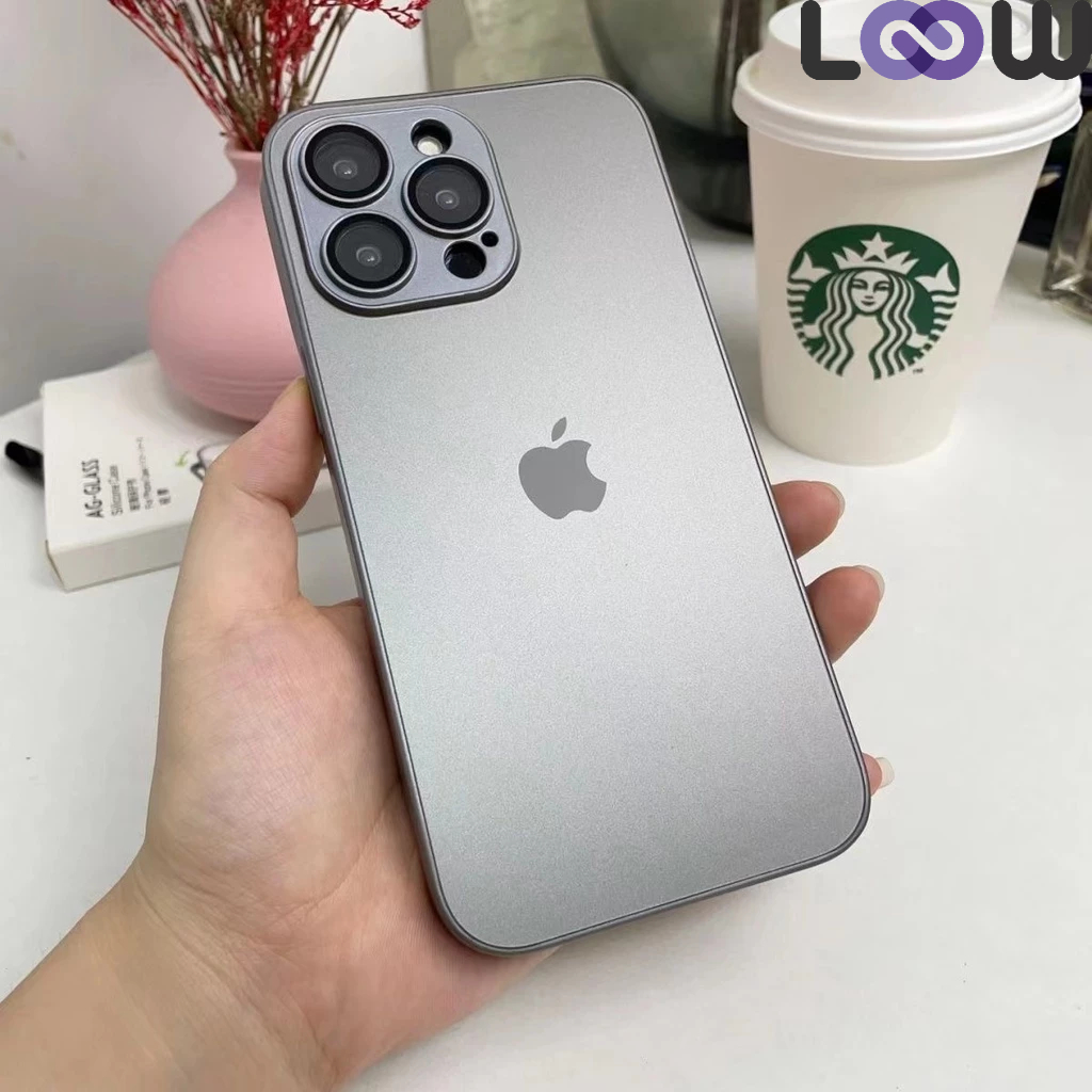 Capa Para iPhone 15, 15 Plus, 15 Pro, 15 Pro Max Ag-Glass Original Vidro Fosco Com Magsafe ...