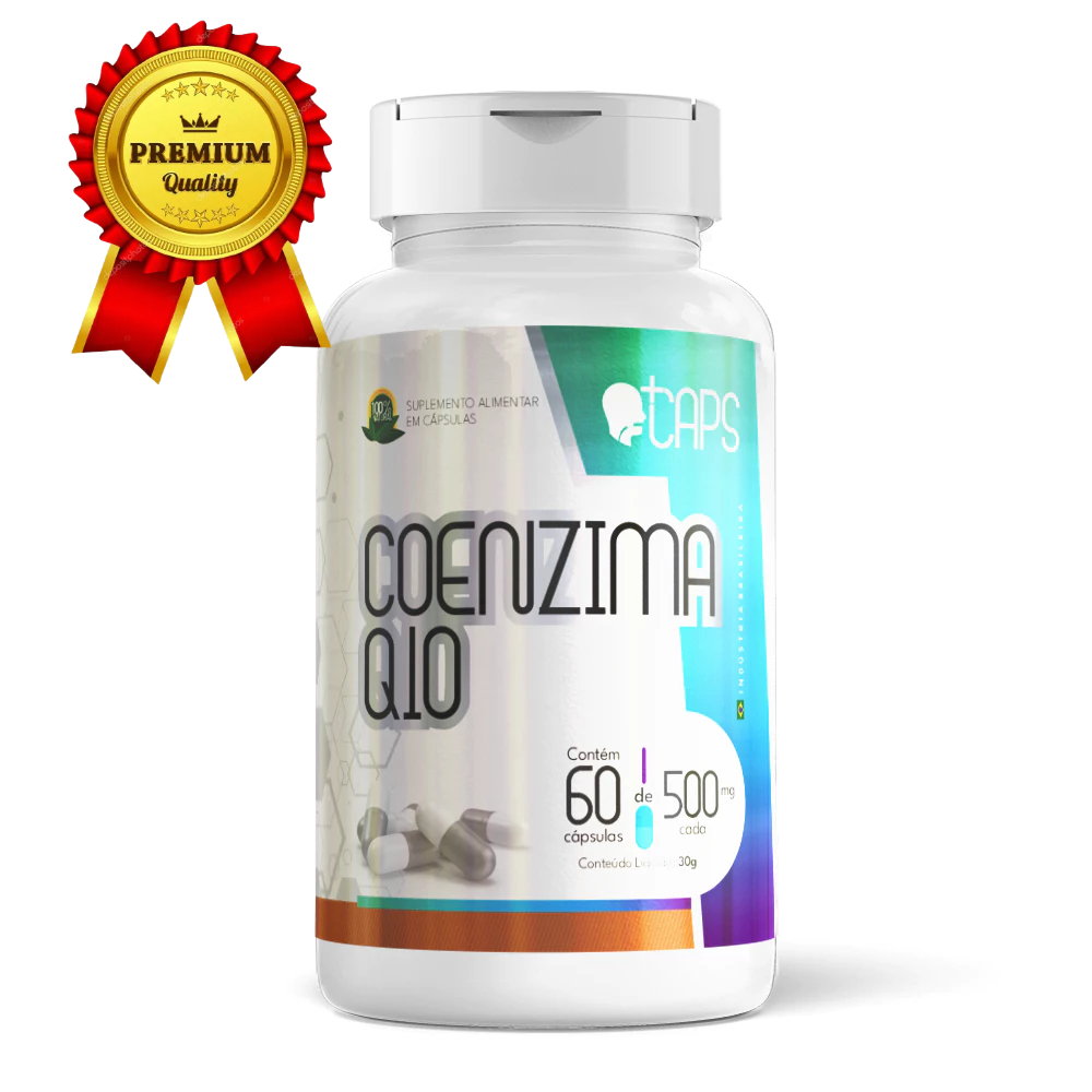 Coenzima Q10 500mg Concentrada 60 Cápsulas | Shopee Brasil