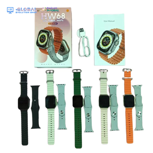 Smartwatch HW68 Ultra mini Relógio Inteligente 41mm Series 8 ...