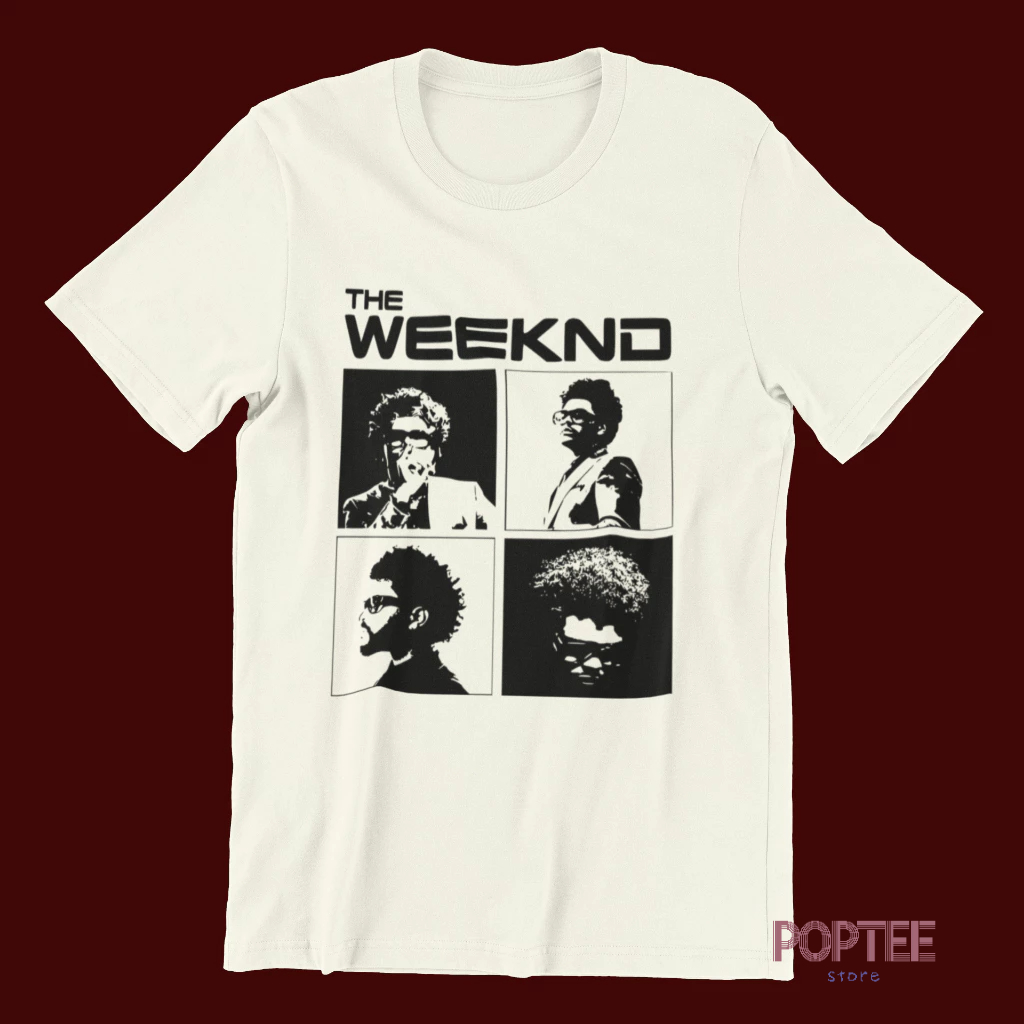 CAMISETA THE WEEKND 100% ALGODÃO | Shopee Brasil