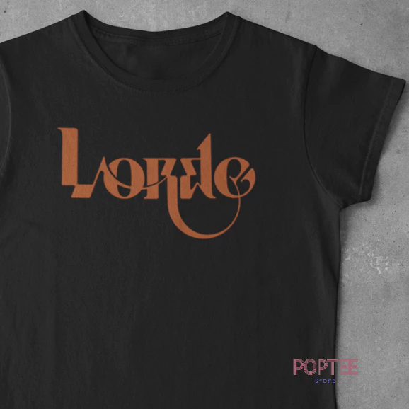 CAMISETA LORDE LOGO 100% ALGODÃO | Shopee Brasil