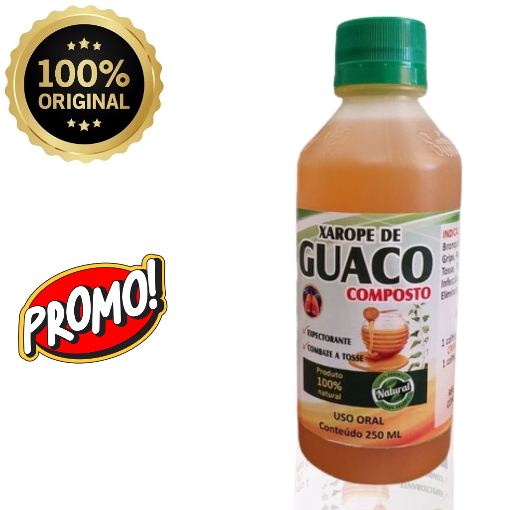 Kit 1 Und Xarope de Guaco Composto Natural - Produto 100% Original ...