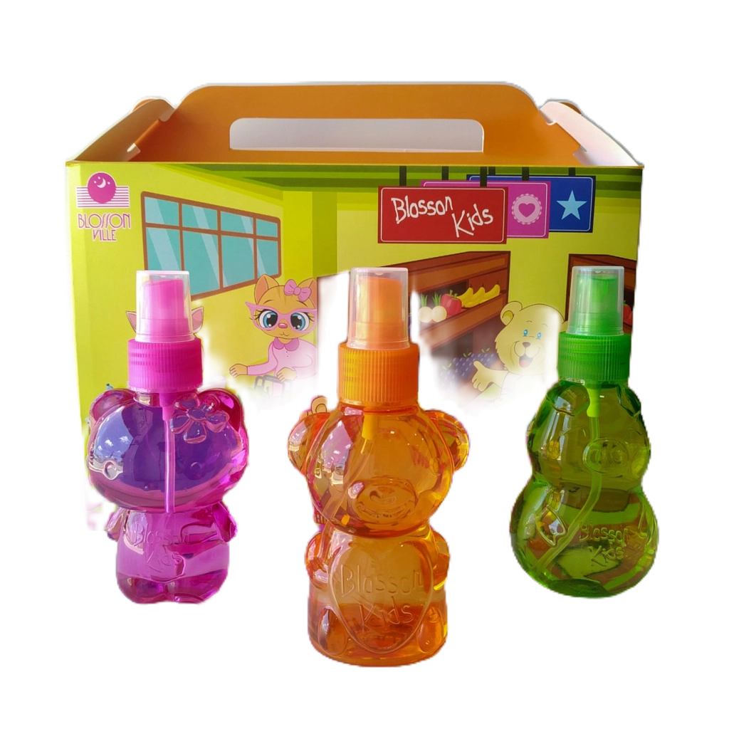Kit Perfume Infantil - Comprinhas Perfumadas - Blosson Ville | Shopee ...