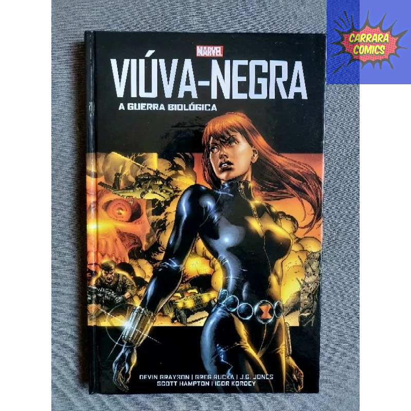 HQ Viúva Negra - A Guerra Biológica (Marvel Vintage, Greg Rucka, Panini ...
