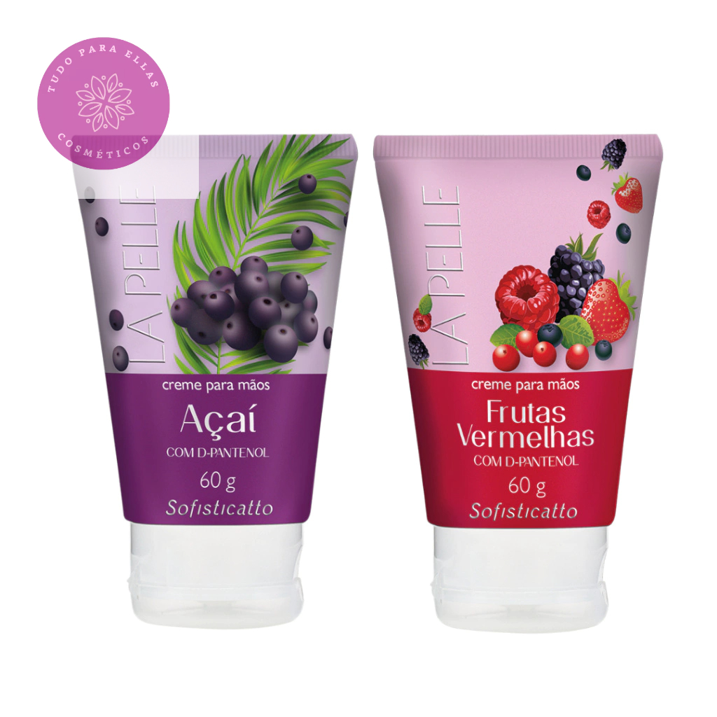 Creme Hidratante Para Mãos e Unhas La Pelle 60g | Shopee Brasil