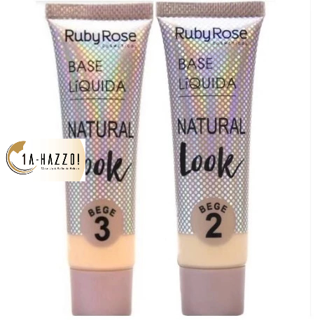 Base Líquida Natural Look Ruby Rose Matte - 29ml | Shopee Brasil