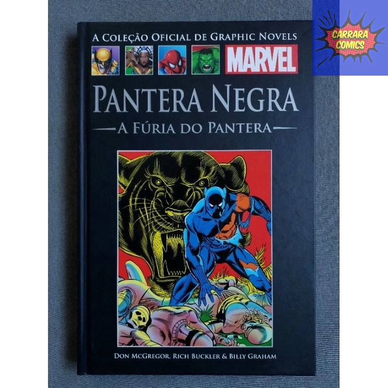 HQ Pantera Negra - A Fúria do Pantera (D. McGregor) - Salvat Preta ...