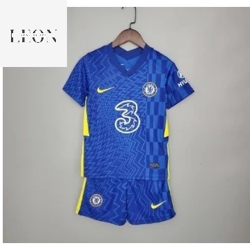 Kit Conjunto Uniforme Infantil 02 04 06 08 10 12 14 Chelsea Short E ...