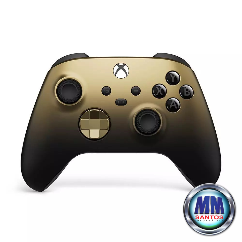 JOYPAD PARA XBOX SERIE X/S SEM FIO BLUETOOTH GOLD SHADOW MICROSOFT ...