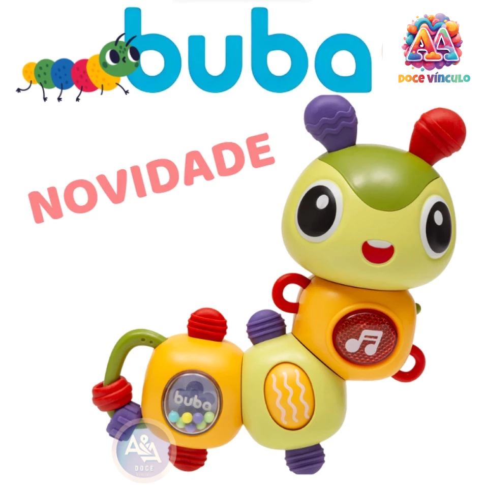 Brinquedo Infantil Musical Centopeia de Atividades - Buba | Shopee Brasil