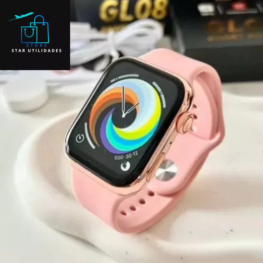 Relógio Inteligente Smartwatch GL08 | Shopee Brasil