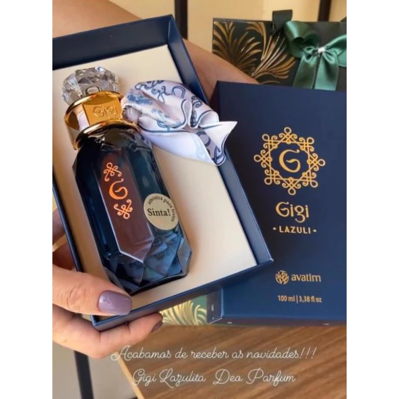 Perfume > Deo Parfum Gigi -Lazuli- Original Lançamento Avatim | Shopee ...