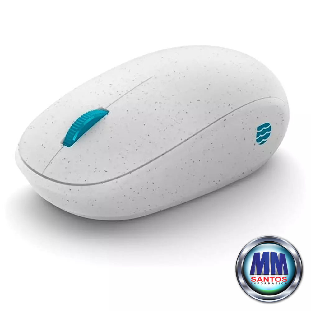Mouse Microsoft Bluetooth Ocean Plastic Branco pontilhado I38-00019 ...
