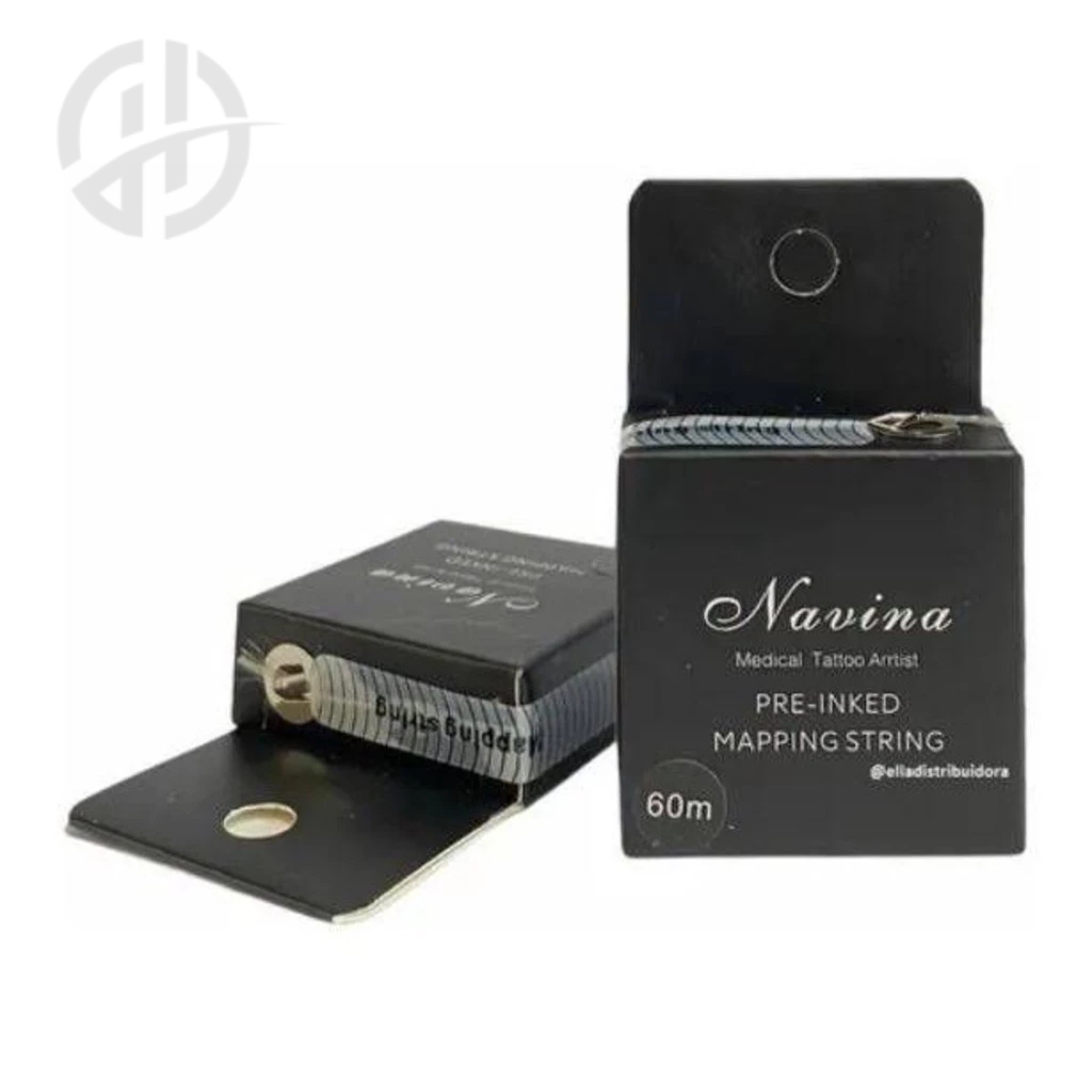 Linha Pigmentada De Marcação Sobrancelha Navina 60 Metros Shopee Brasil