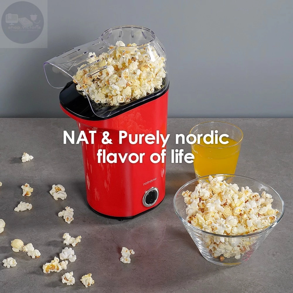 Elétrica Mini Pipoqueira 1200w Máquina de Pipoca Bivolt Doméstica Fácil ...