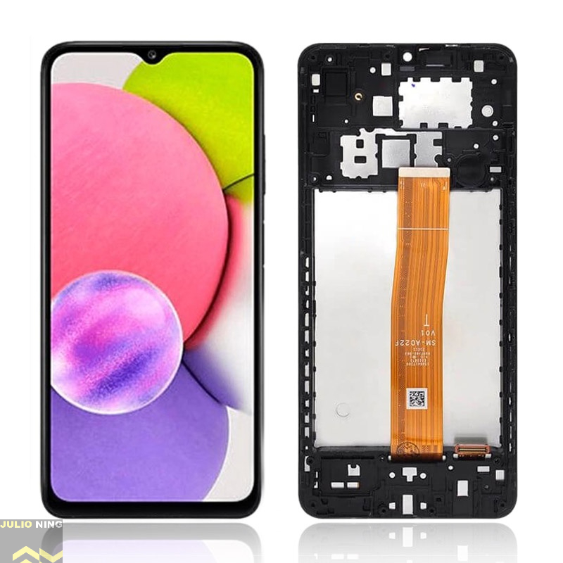Tela Samsung A02 com Aro SM-A022MZKJZTO LCD | Shopee Brasil