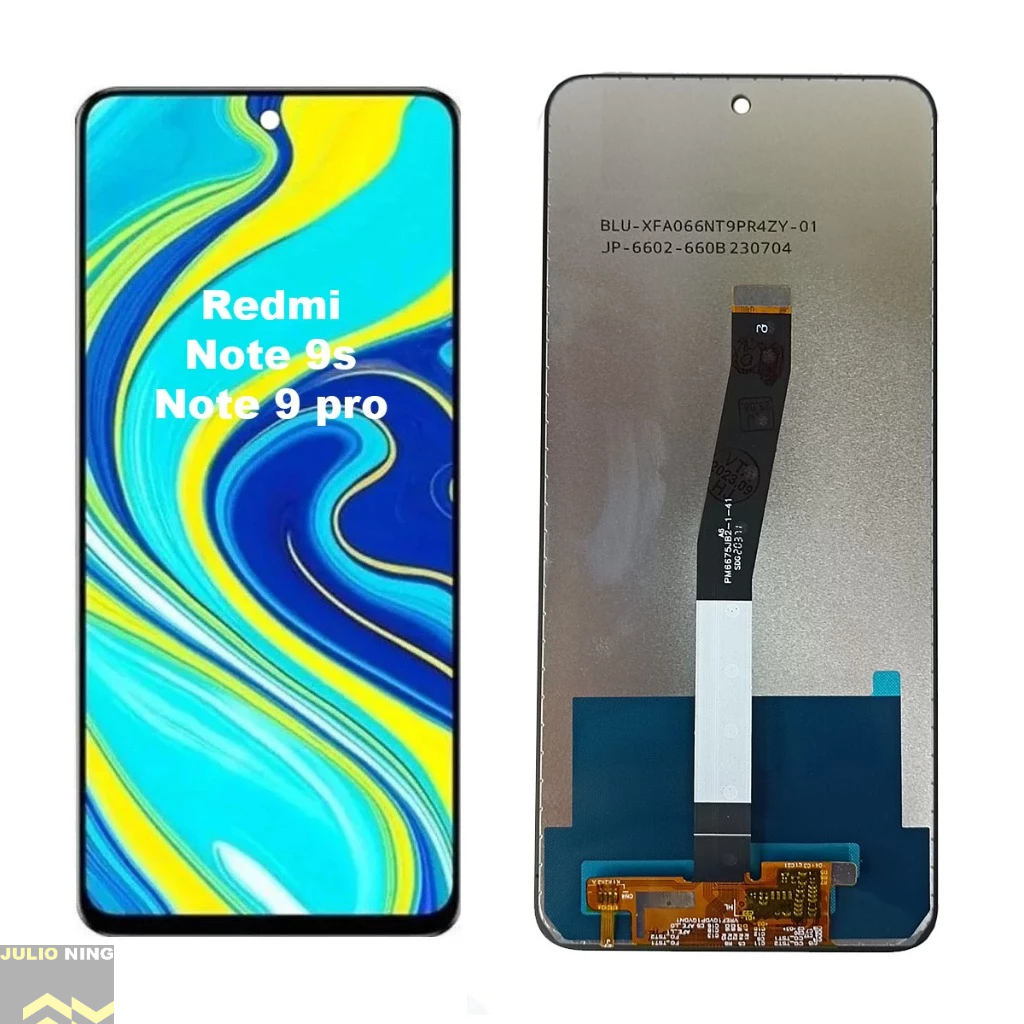tela frontal display touch redmi note 9 pro/9s M2003J6B2G M2003J6A1M2003J6A1G | Shopee Brasil