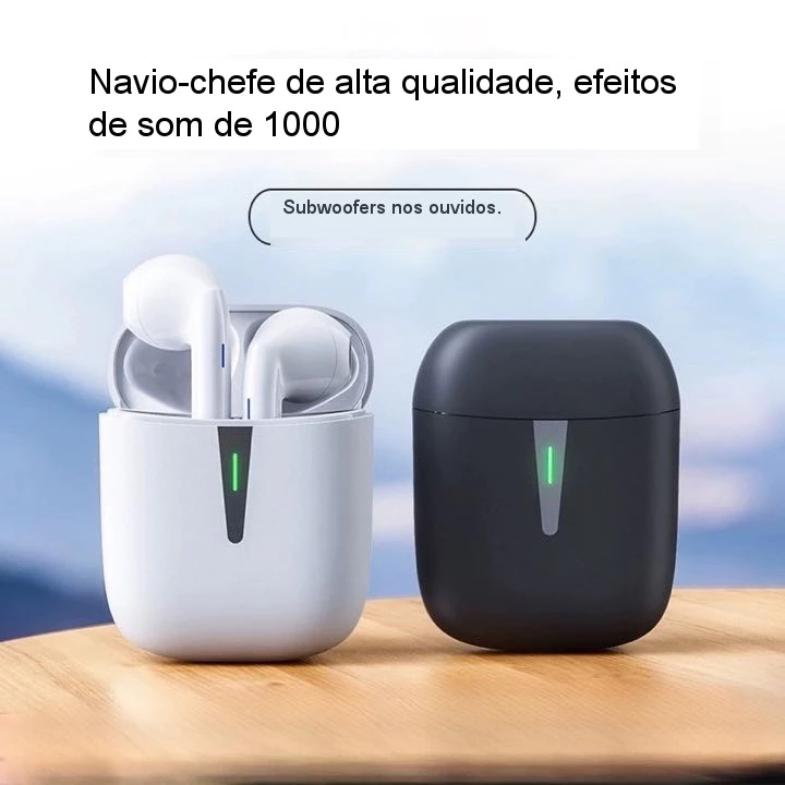 Fone de Ouvido Bluetooth sem fio True Wireless TWS BYZ T5 | Shopee Brasil