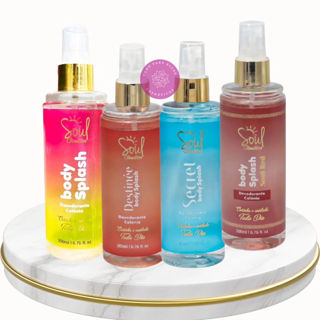 Perfume Body Splash Desodorante Colônia Soul Cosméticos | Shopee Brasil