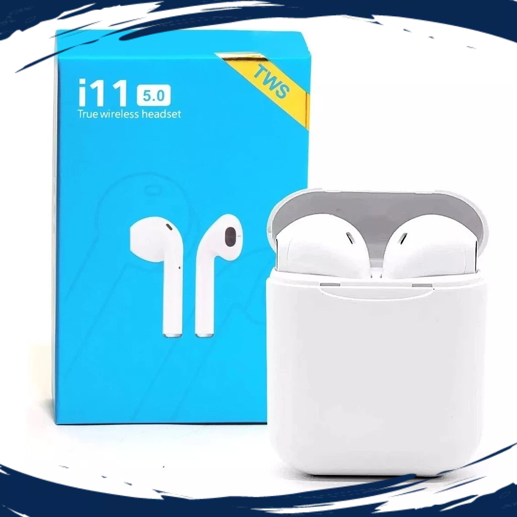 Fone De Ouvido TWS i11 Bluetooth 5.0 compativel com Android e IOS | Shopee Brasil