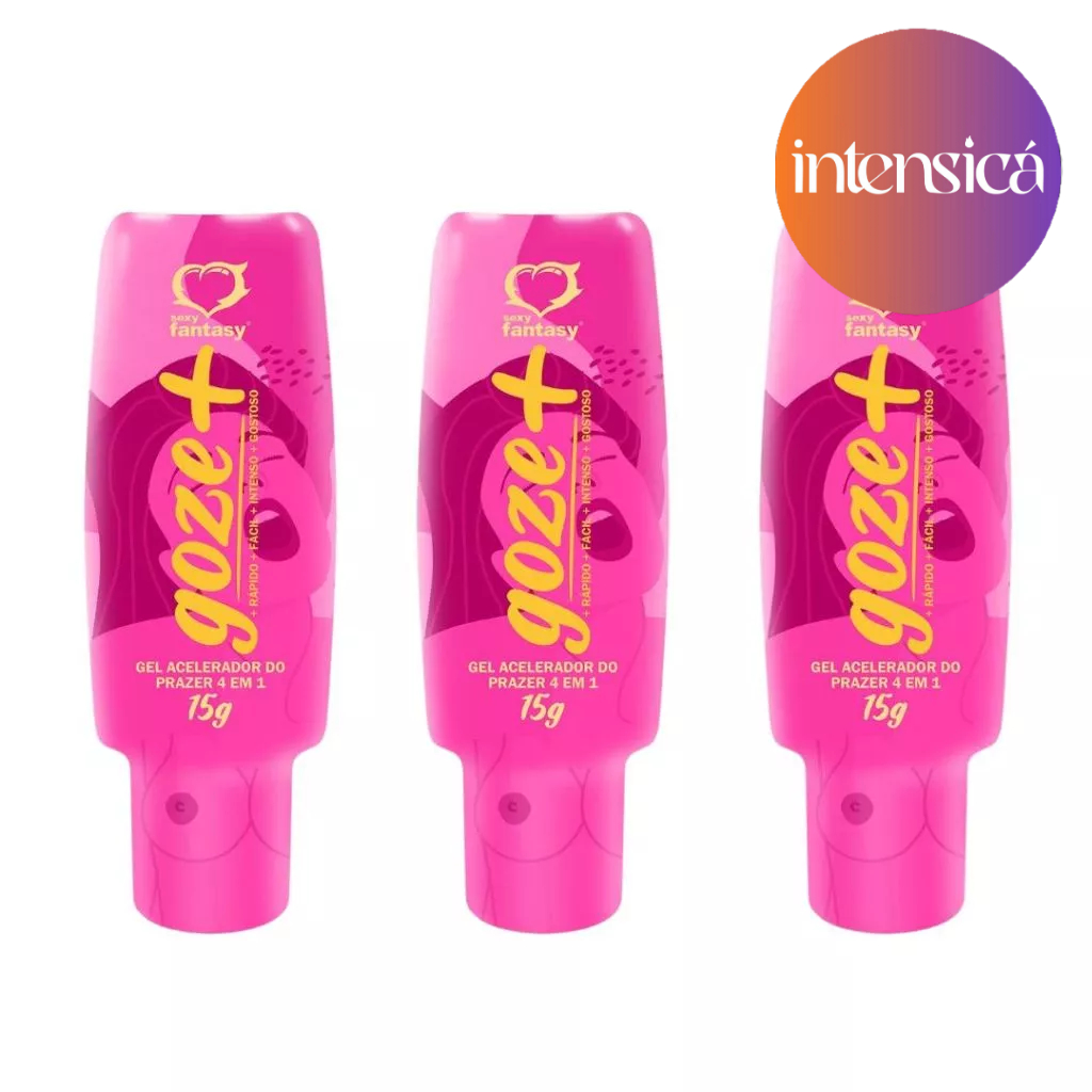 KIT 03 Goze + Acelerador do Prazer 4 em 1 15g - Sexy Fantasy - Sexy Shop | Shopee Brasil