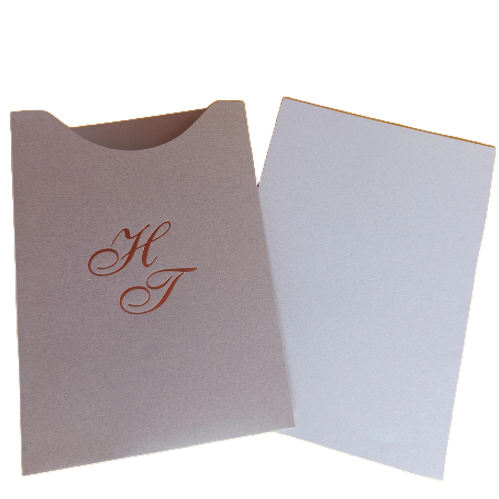 Envelopes c/Iniciais douradas 15x21, Papel Especial 180gr Modelo Luva ...