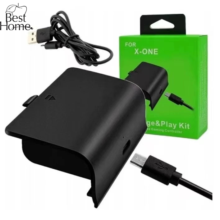 2 Kits Bateria Carregador Xbox One Cabo Recarregável P/ Controle ...