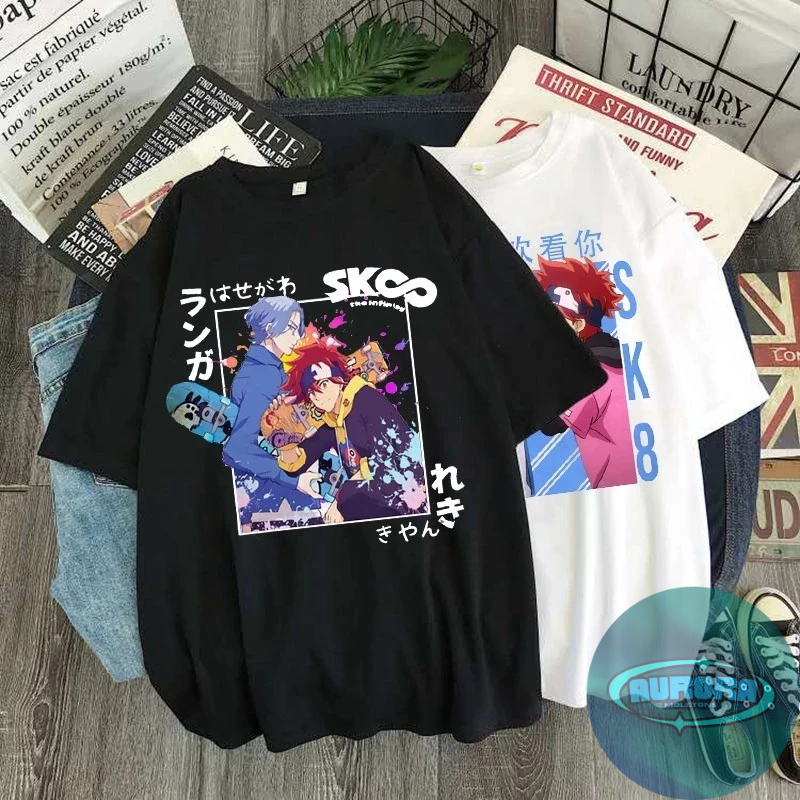 Camiseta Basica Camisa Algodao SK8 the Infinity Friends Reki Kyan Langa ...