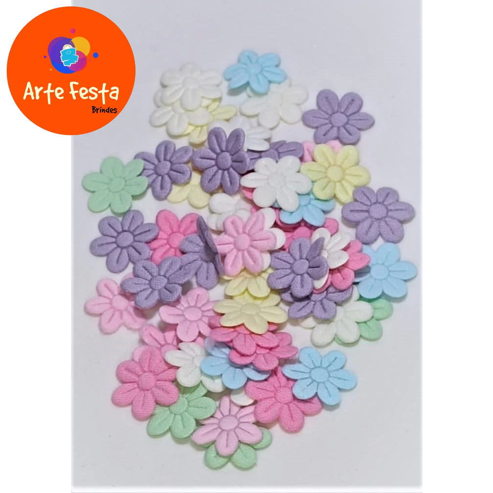 Mini flor prensada aplique- 50 unidades | Shopee Brasil