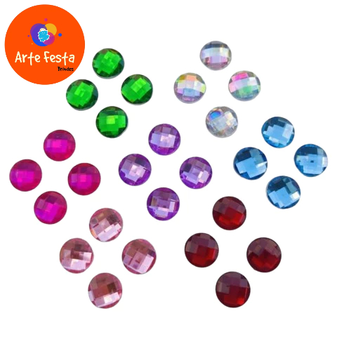 Chaton redo 14mm pacote com 50 unidades | Shopee Brasil