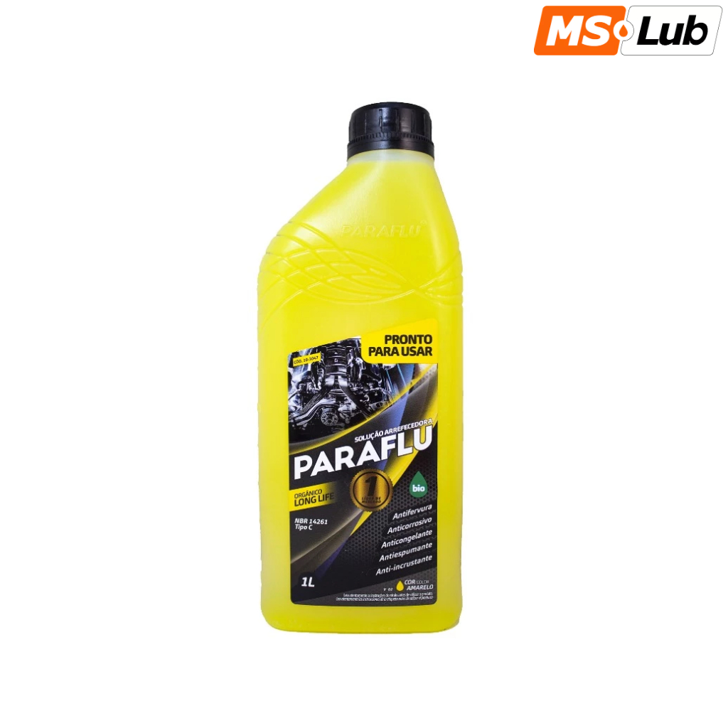 Paraflu Bio Orgânico Aditivo Pronto Para Uso Amarelo | Shopee Brasil