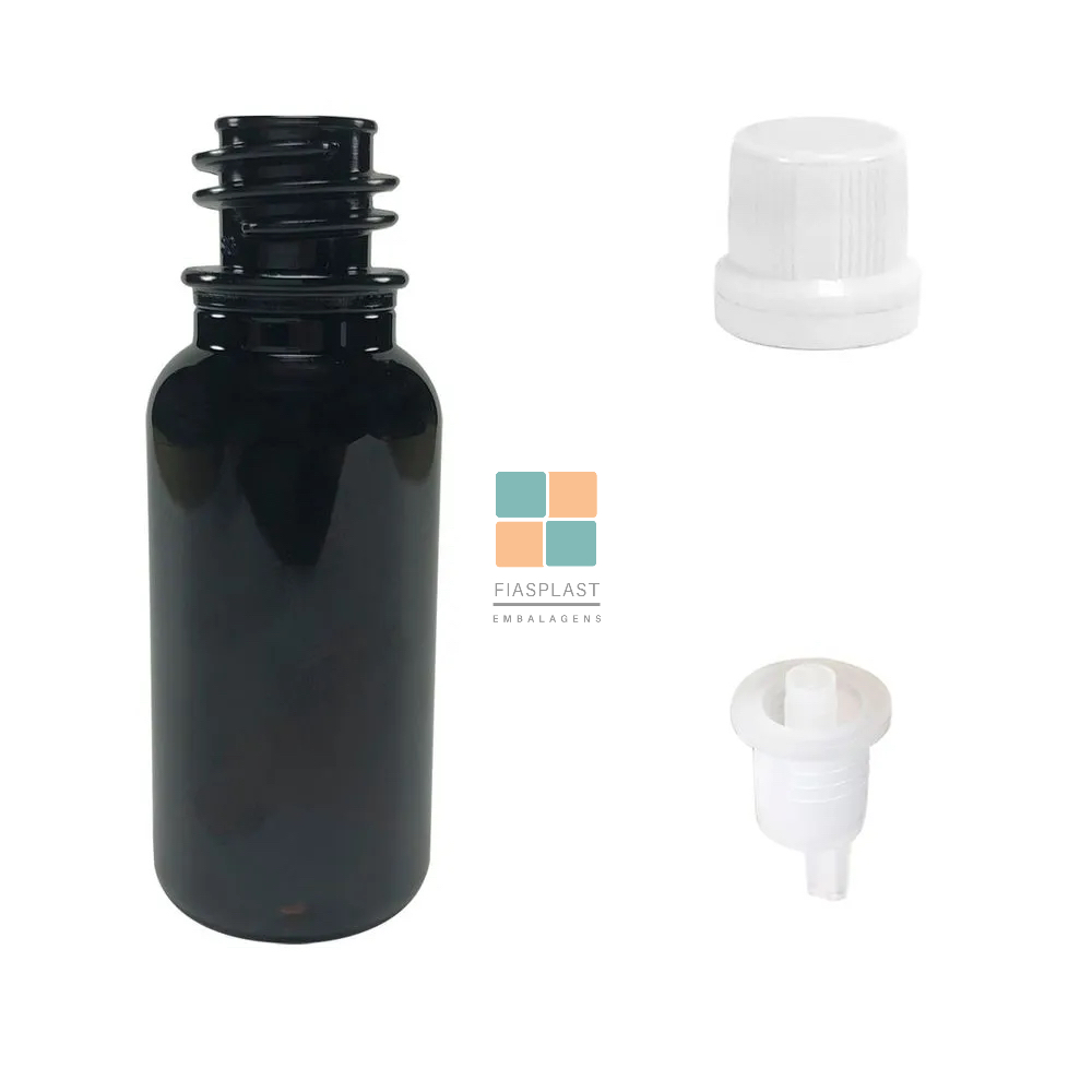 Frasco Pet Com Batoque Gotejador 20ml (10 Unidades) | Shopee Brasil