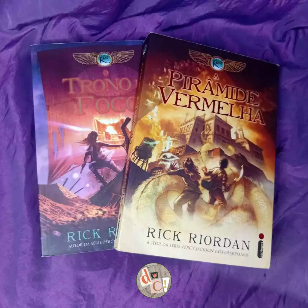 LIVROS - Coleção As Crônicas dos Kane - Rick Riordan | Shopee Brasil