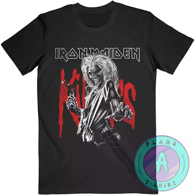 Camiseta IronMaiden killers Eddie Qualidade Algodão Unissex Lançamento ...