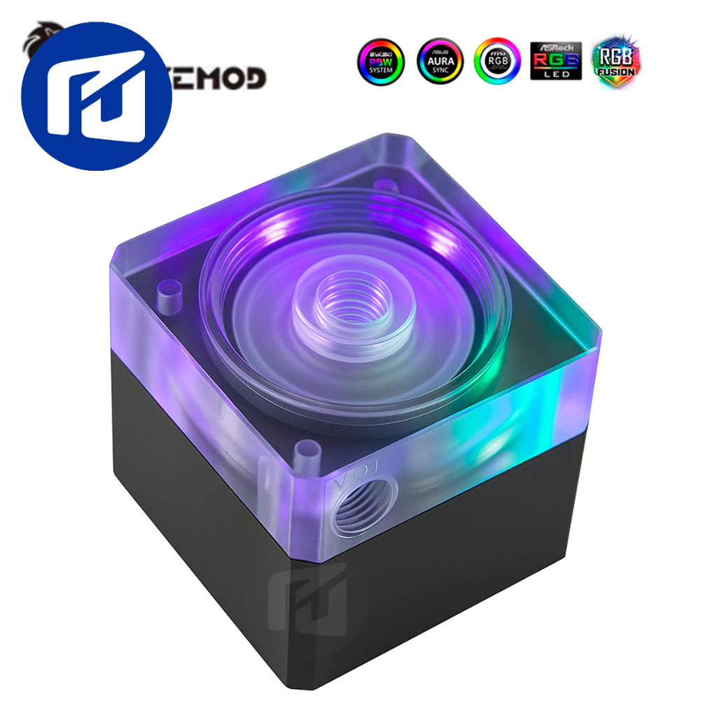 Bomba RGB 800lh Water Cooler Custom - Rosca G1/4 | Shopee Brasil