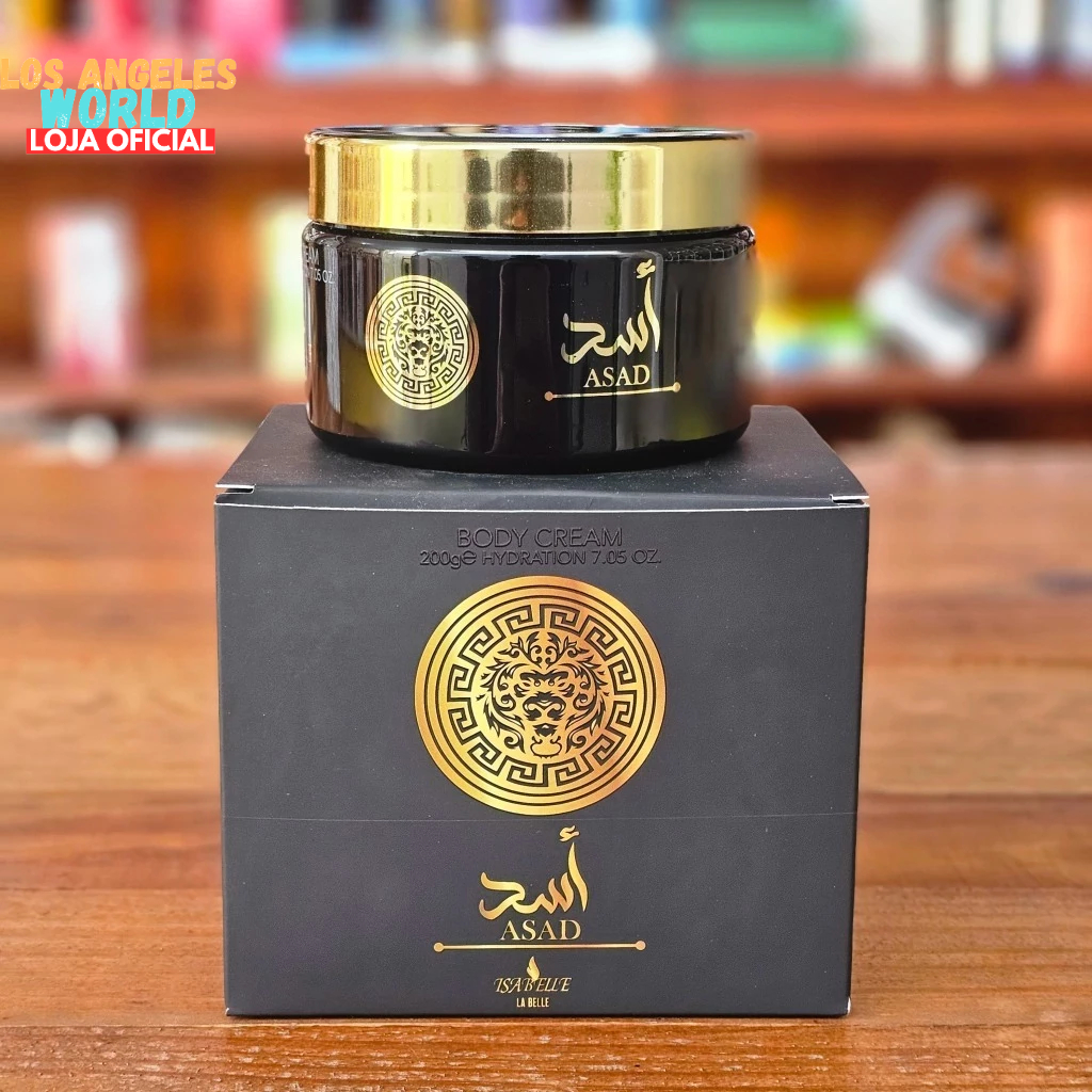 Creme Hidratante Corporal Asad Lattafa 200g Pote - Isabelle la Belle ...