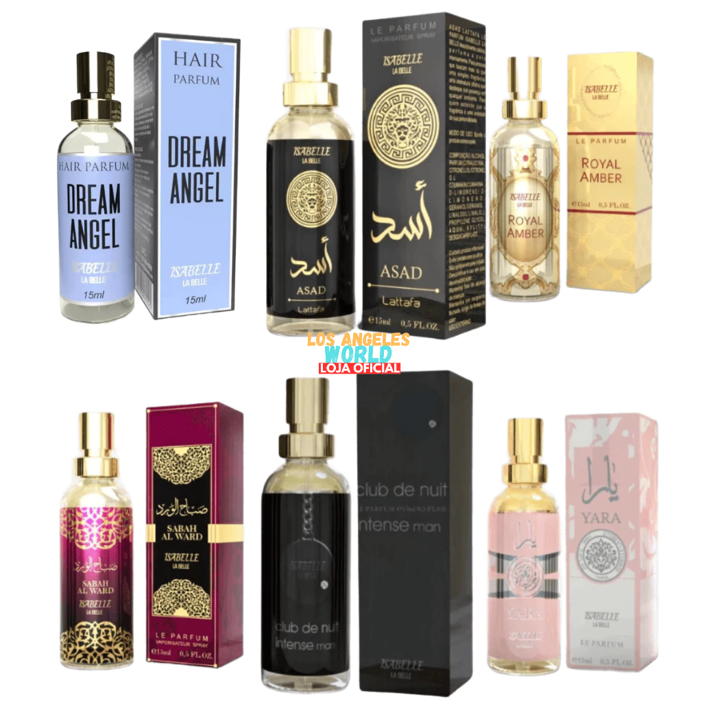 Perfumes Arabes 15ml Isabelle la Belle Asad Yara Club de nuit Royal ...