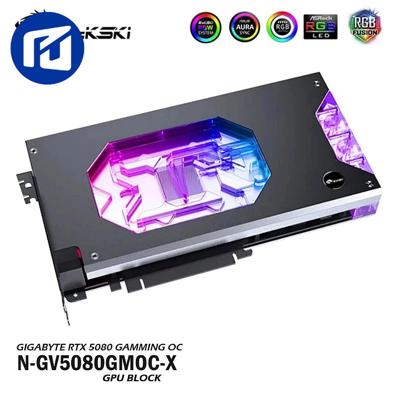 Gpu Block Rtx 5080 Gigabyte Gamming Argb Water Cooler Custom - Rosca G1 ...