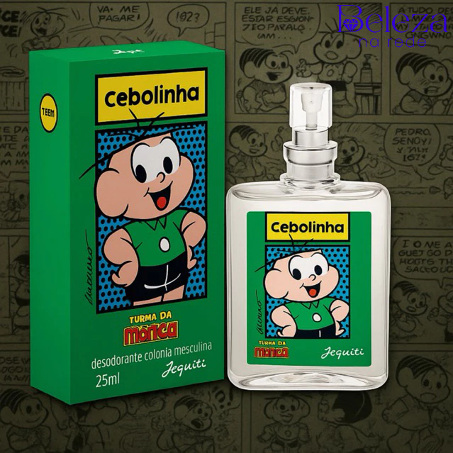 Cebolinha Perfume Colônia Jequiti - 25 ml Aroma Fresco Com Elegância ...