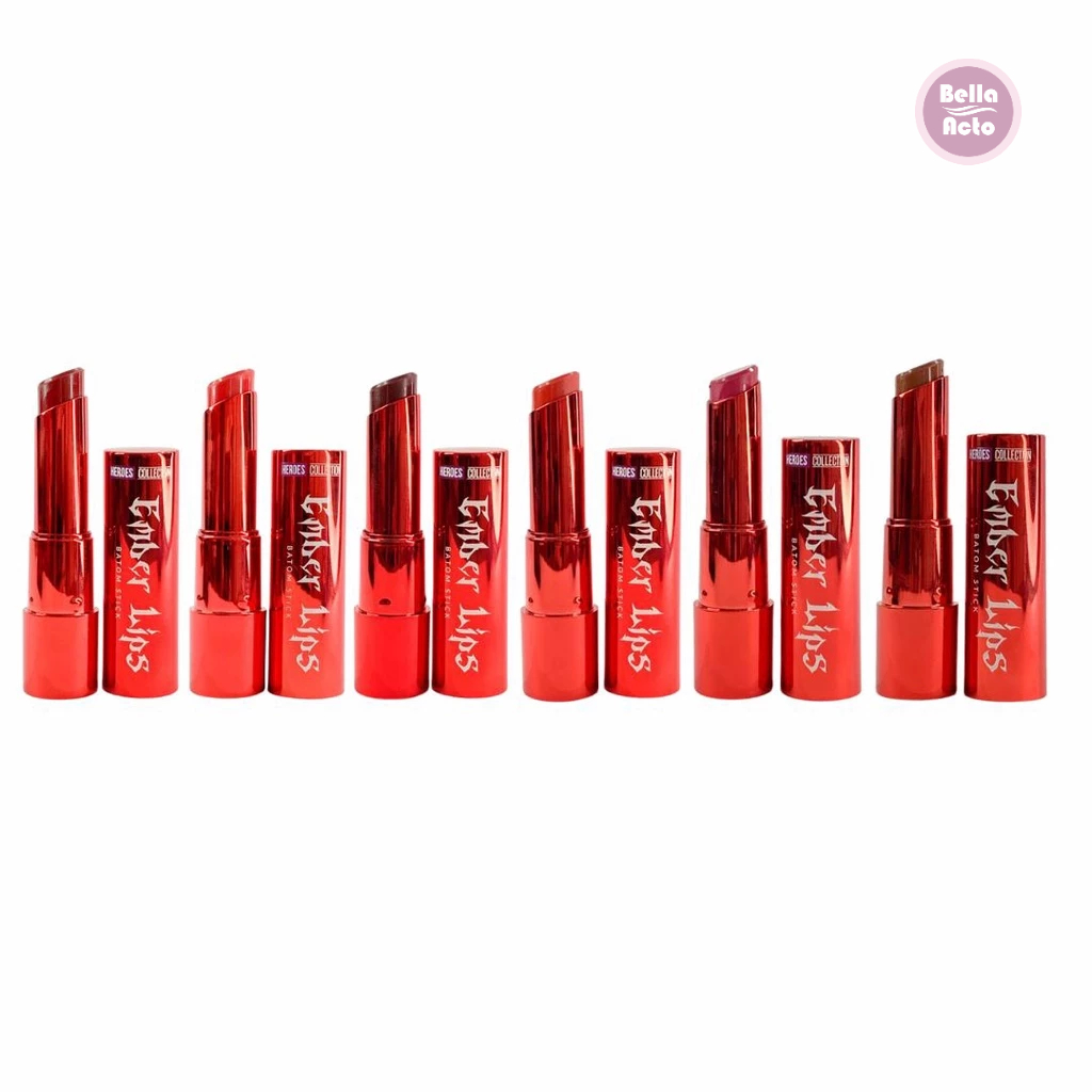 Batom Stick Ember Lips Bella Femme | Shopee Brasil