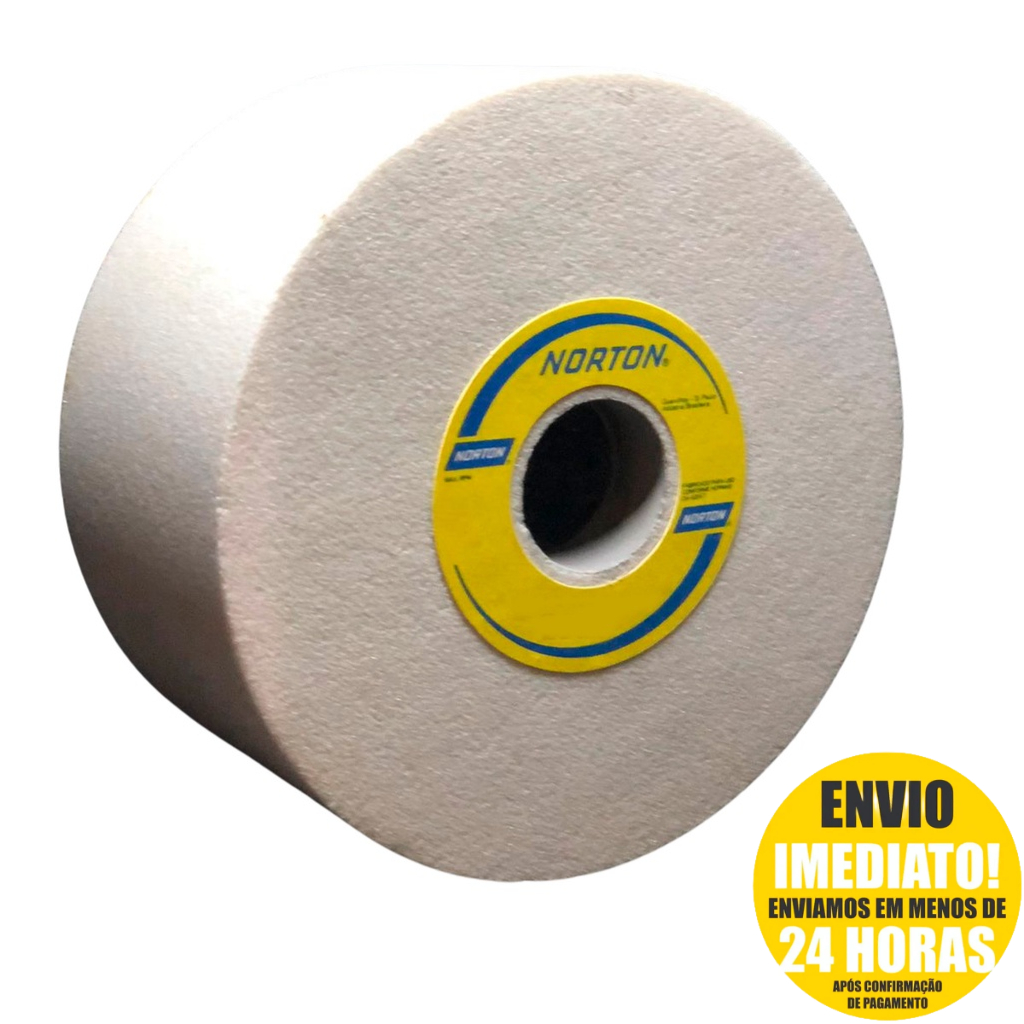 Rebolo Copo Reto Branco Para Retífica 6 X 3 X 31,75mm | Shopee Brasil