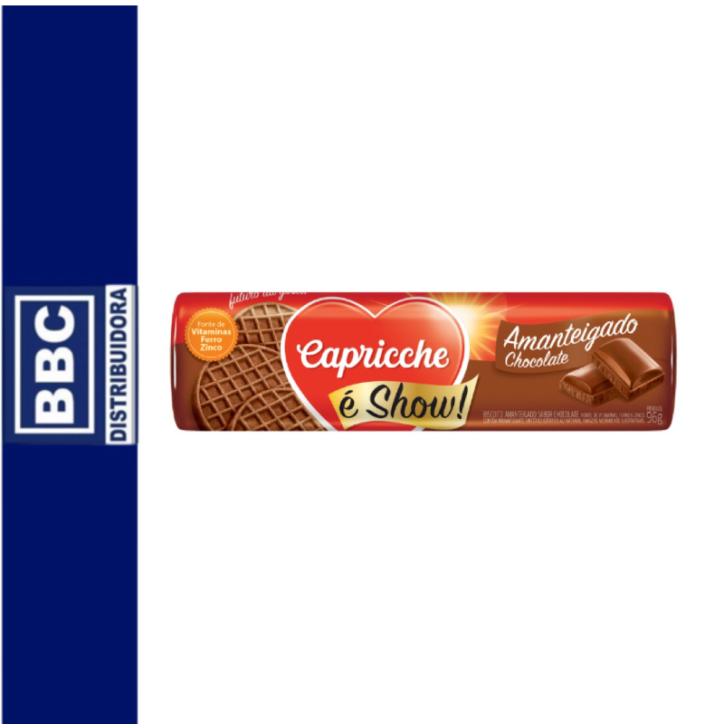 5 Biscoitos Amanteigado 96grs - Capricche | Shopee Brasil