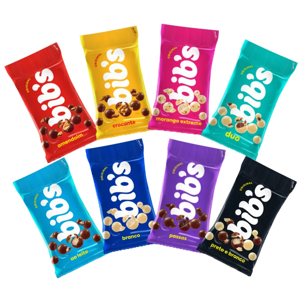 Chocolate Bibs Caixa c/18un x 40g Neugebauer Bolinha | Shopee Brasil